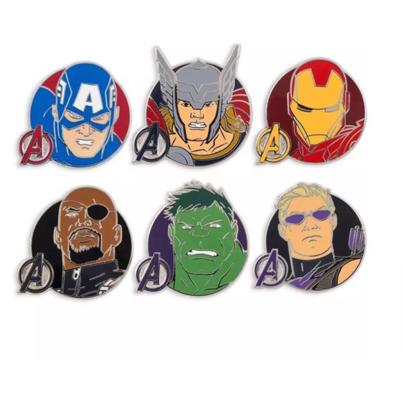 Disney | Accessories | Disney Marvels Avengers Assemble Pin Trading ...